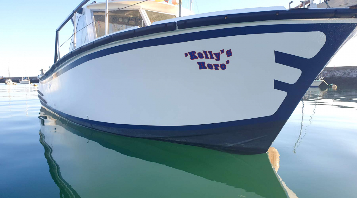 The Kelly's Hero Charter Boat Brixham - South West Waters Devon