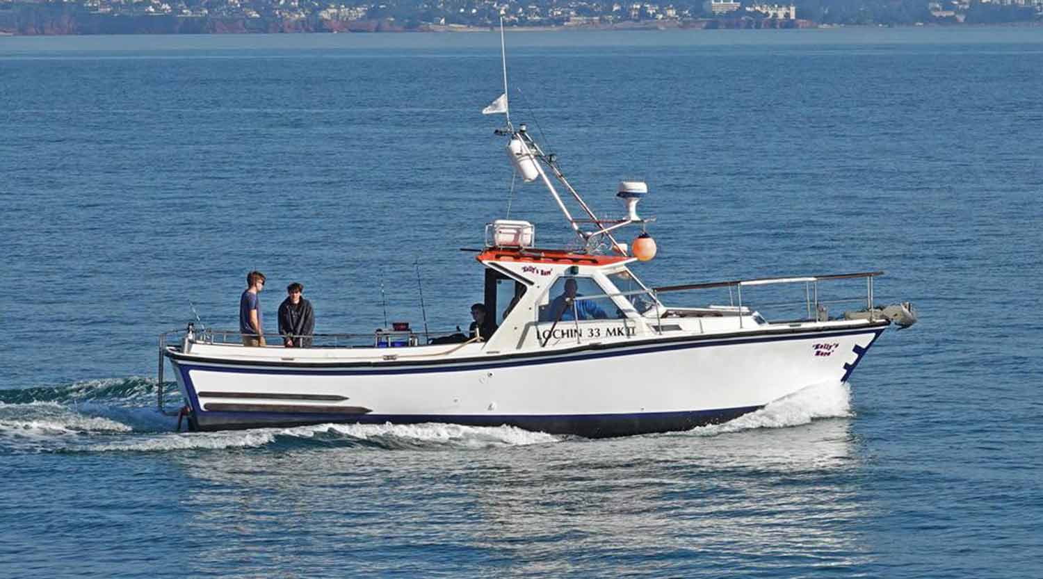 The Kelly's Hero Charter Boat Brixham - South West Waters Devon